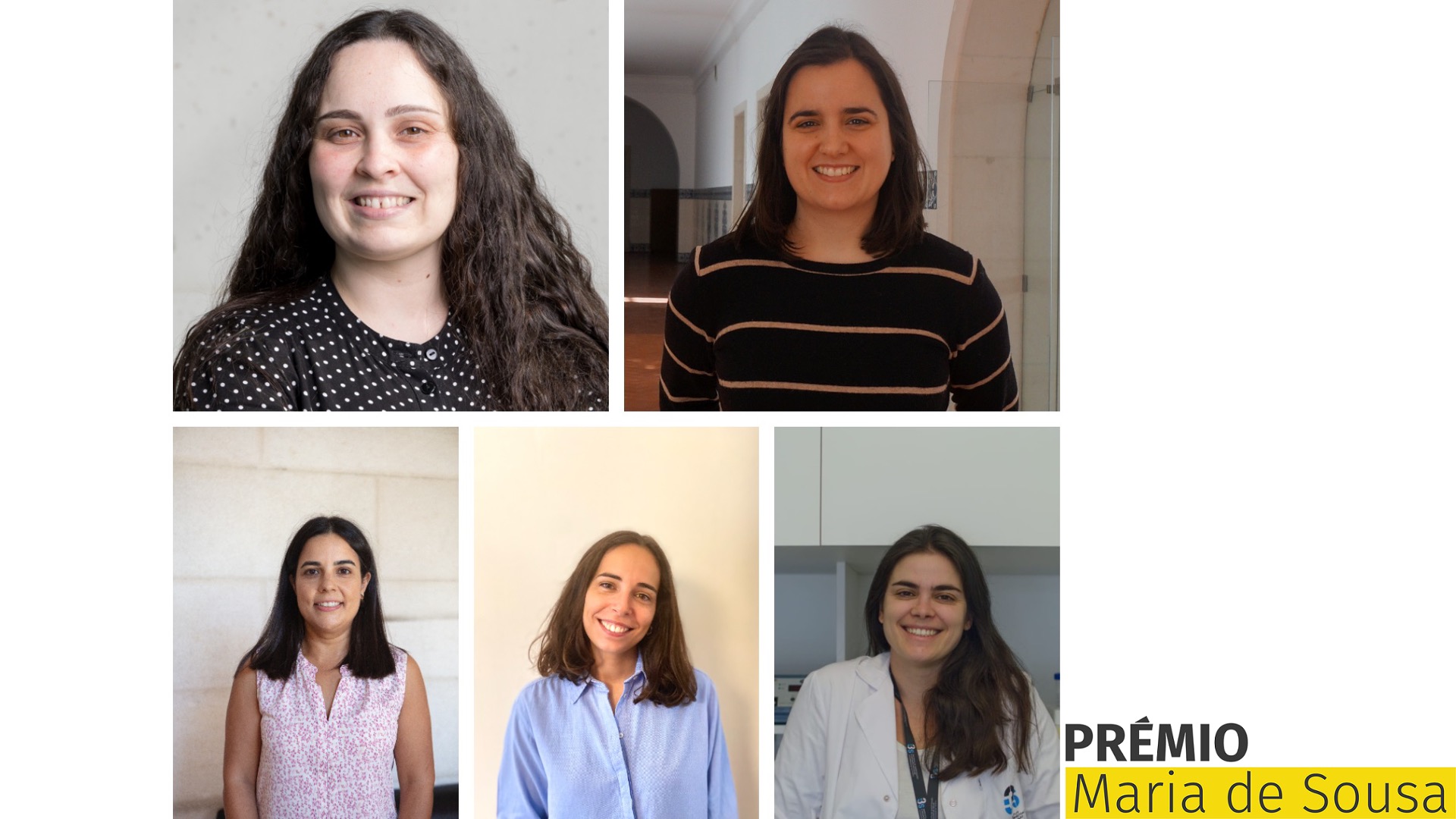 Cinco jovens investigadoras vencem Prémio Maria de Sousa – Centro ...